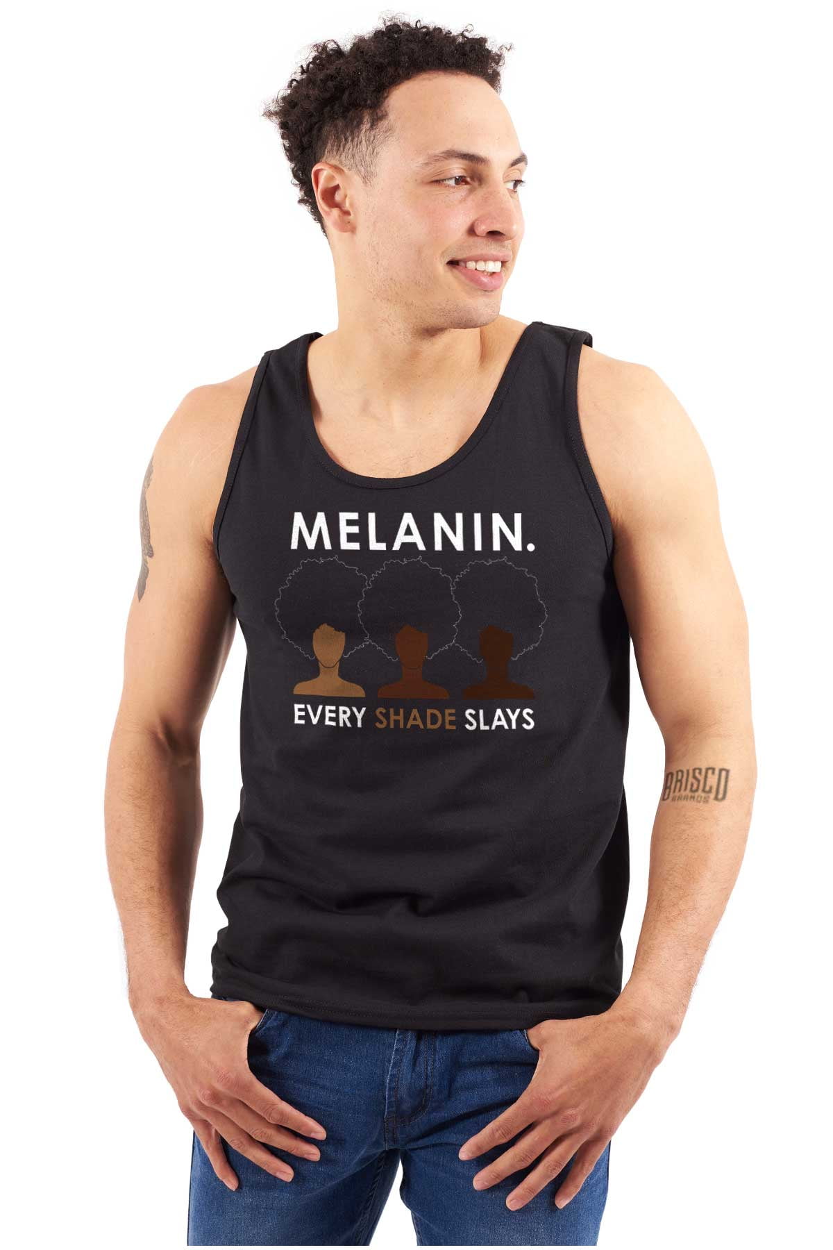 Black Pride Melanin Every Shade Slays Tank Top T Shirts Men Women ...