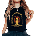 Black Print Tshirt Candle Graphic Tees Casual Shirts for Church ...
