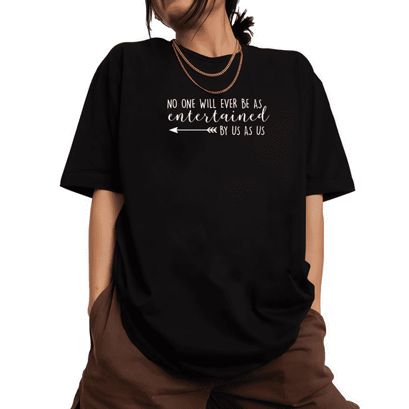 Black Print Tshirt Graphic Tees Shirts No One Will Ever Be As ...