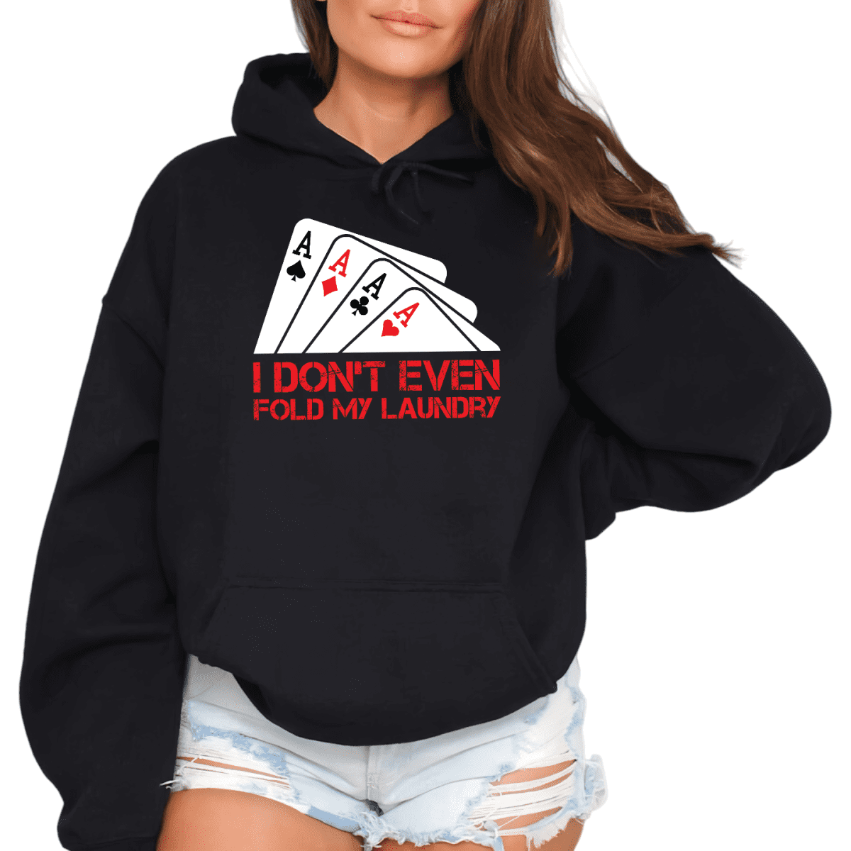 Black Print hoodie Sweatshirt Graphic Sweatshirt Cotton Red White Four ...