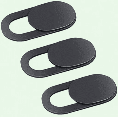 Black Privacy Camera Cover for ZTE Blade 10 - Webcam Security Blocker ...