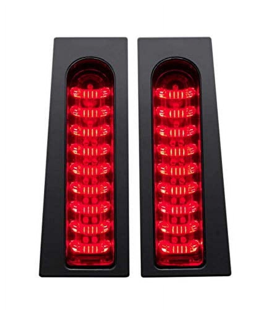 Black ProBEAM Fillerz with Red Lens - Walmart.com