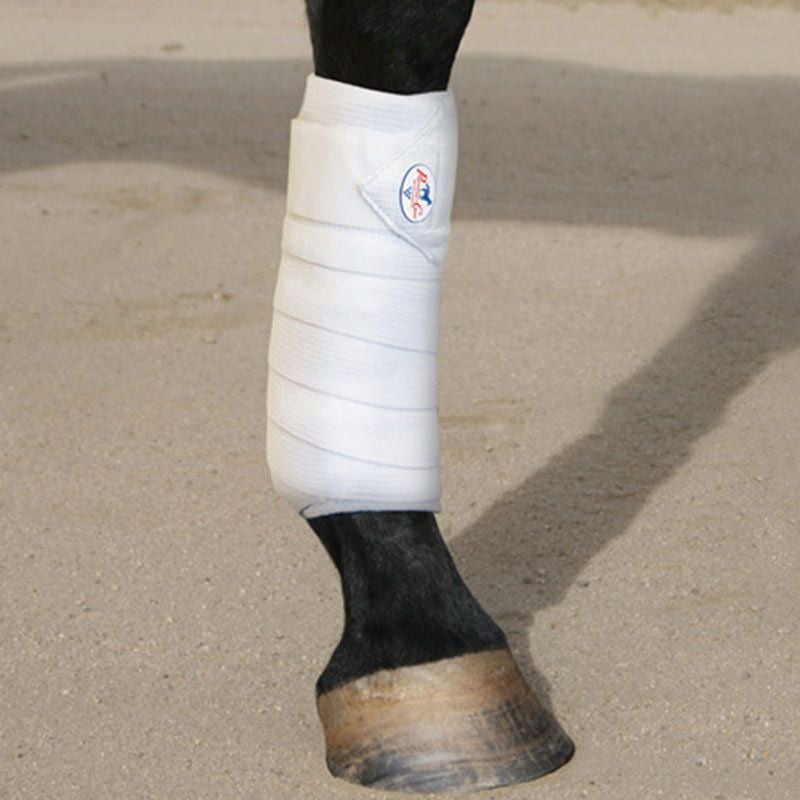 Professional Choice Black Horse Leg Combo Bandages Polo Wraps, Set Of 4 ...