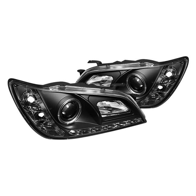 Black Projector Headlights Xenon-HID - LED Halogen DRL for 2001-2005 ...