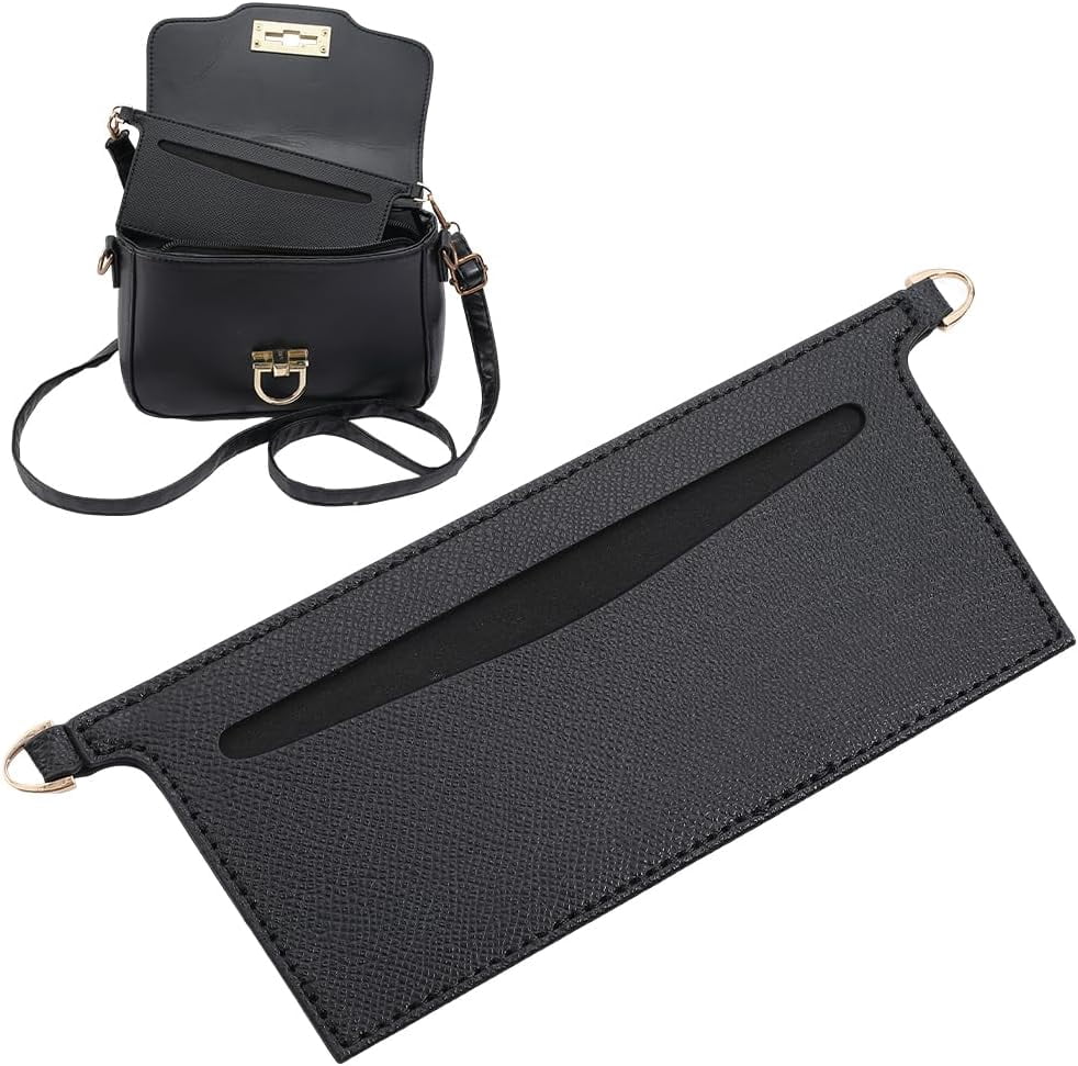 Black Purse Insert Organizer Conversion Wallet Insert Rectangle ...
