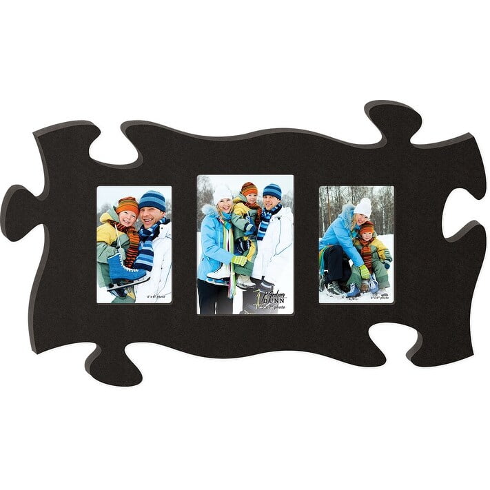 Black Puzzle Piece Frame - Walmart.com