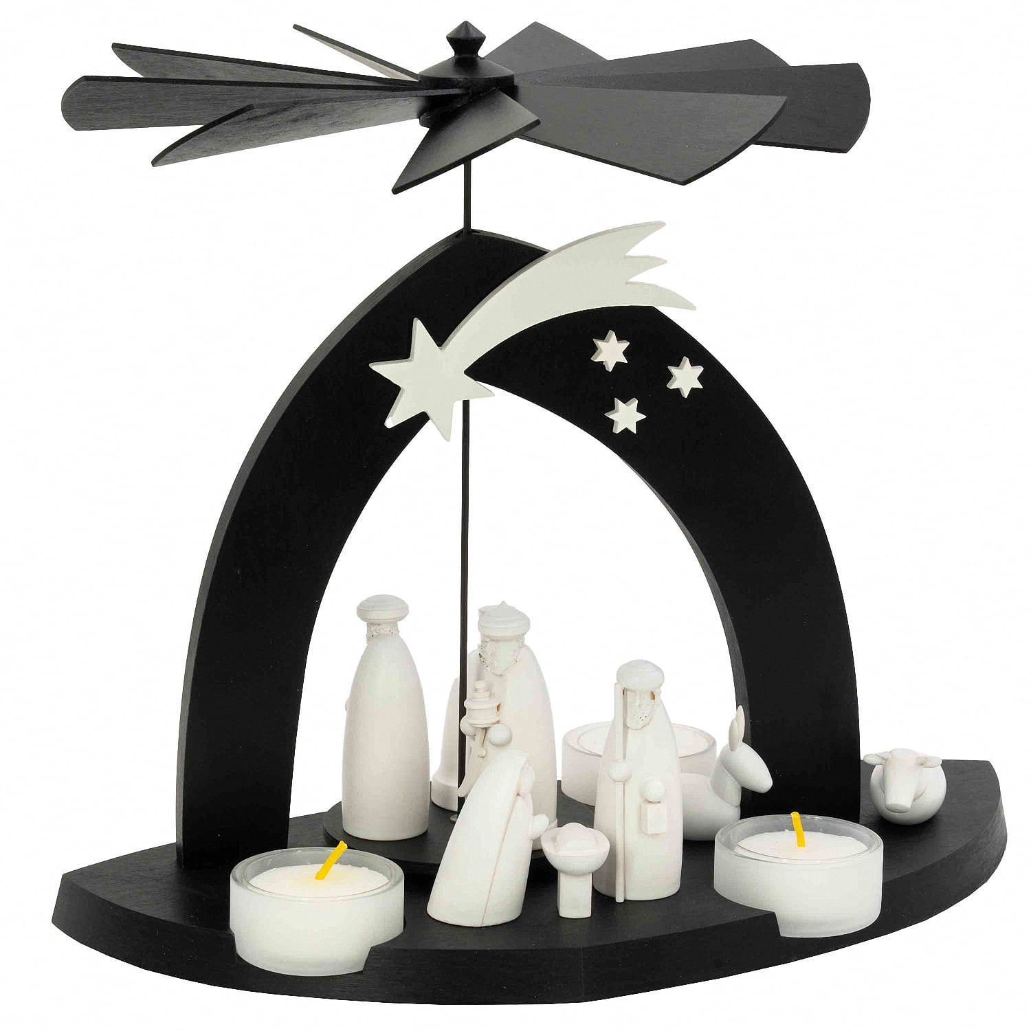 Black Pyramid of Christ Birth with the Three Wise Men by Schalling ...