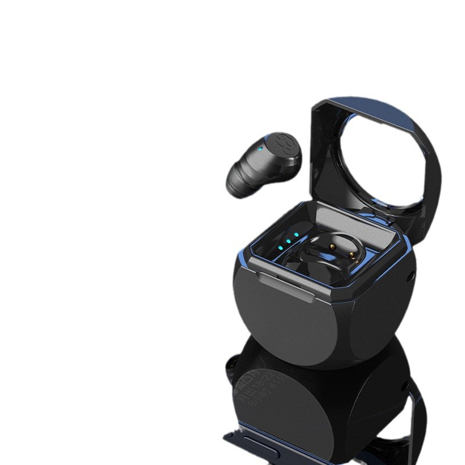 Black Q1 Mini One-Ear Bluetooth Headset With In-Ear Fit And Battery ...