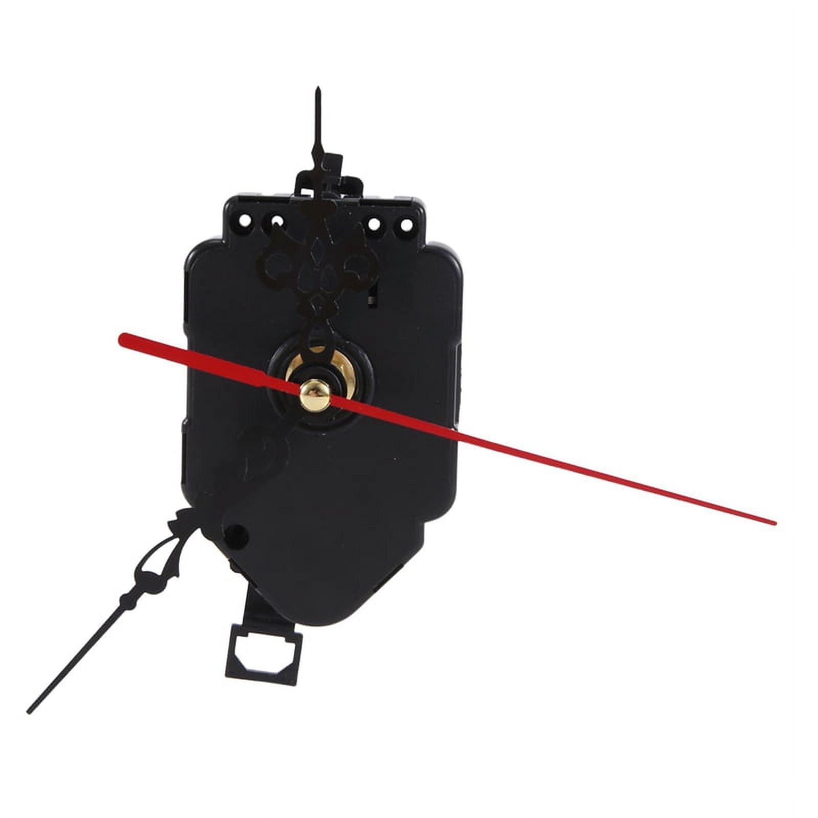 Black Quartz Clock Pendulum Movement Mechanism Motor & Fittings DIY ...