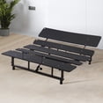 Black Queen Adjustable Bed Base Frame with Wireless Remote,Head and ...
