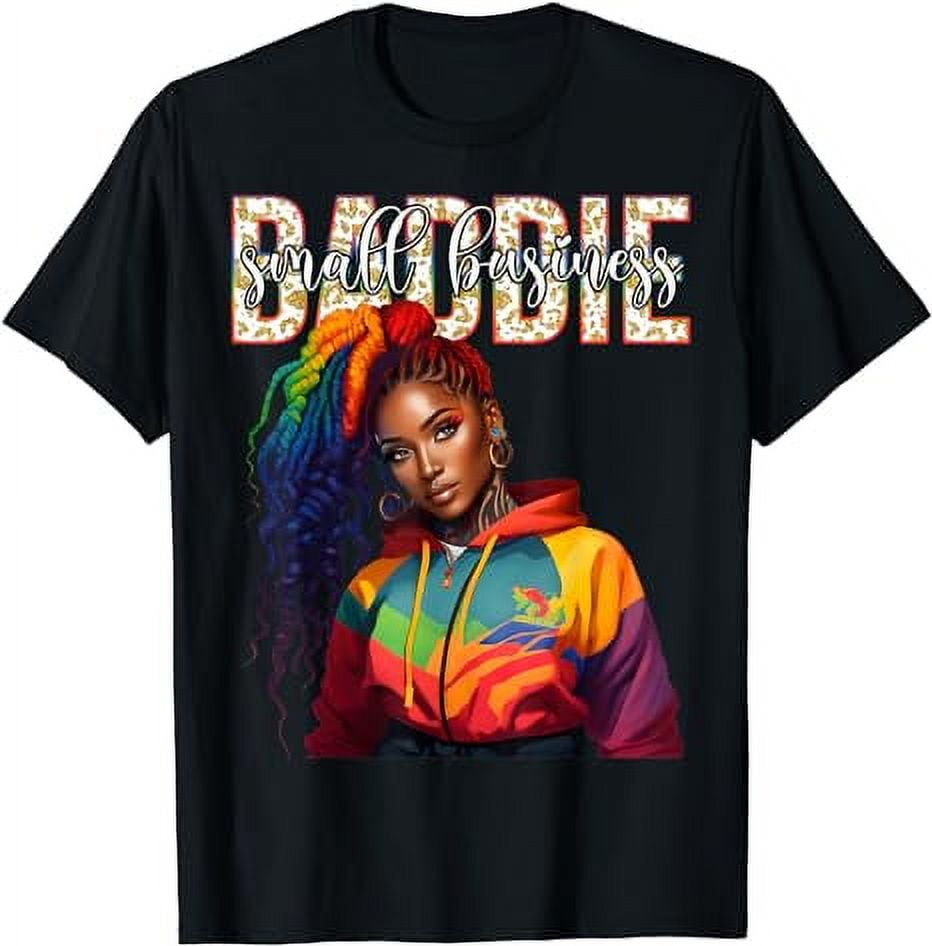 Black Queen Magic Baddie Business Girl American African Love T-Shirt ...