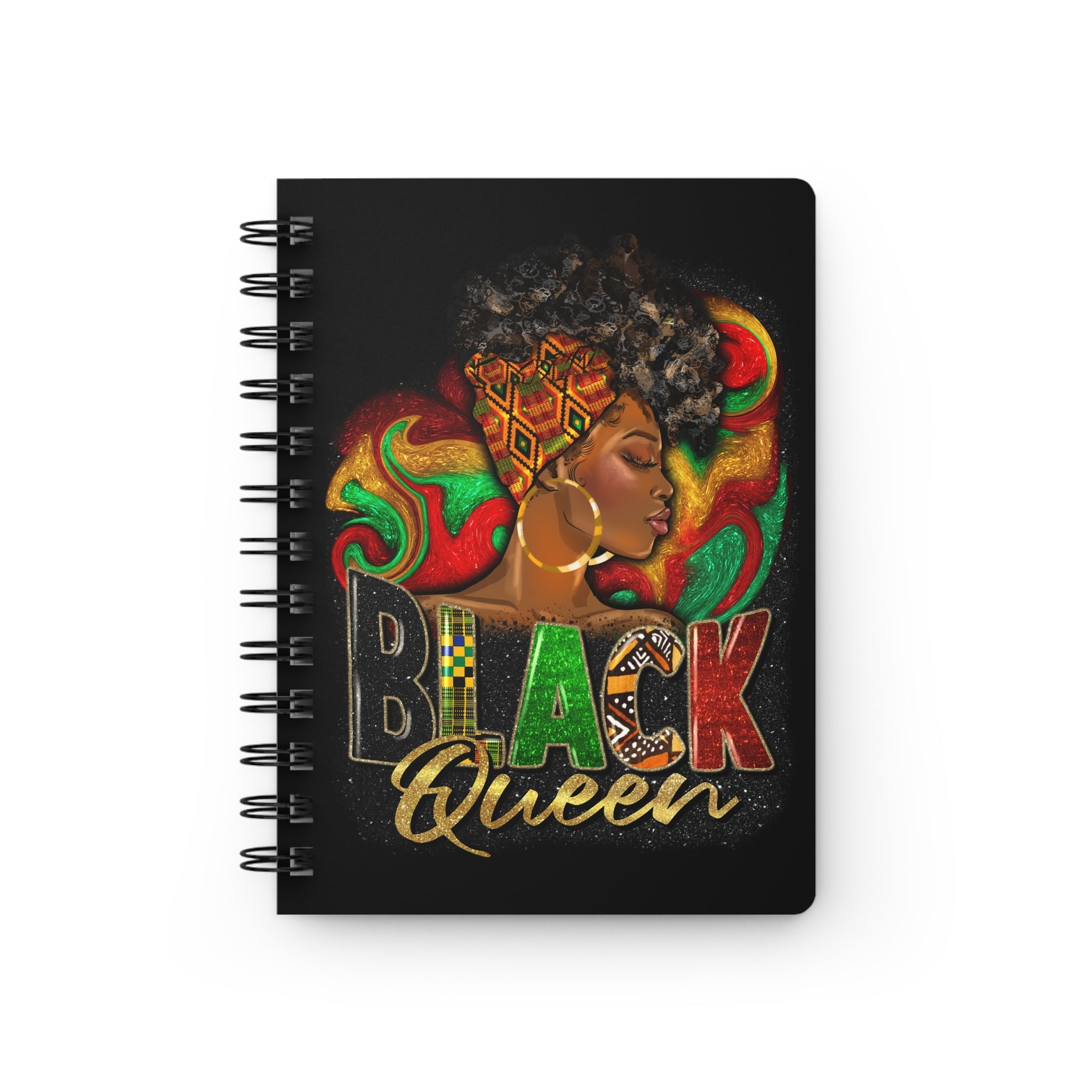 Black Queen Spiral Bound Journal - Walmart.com