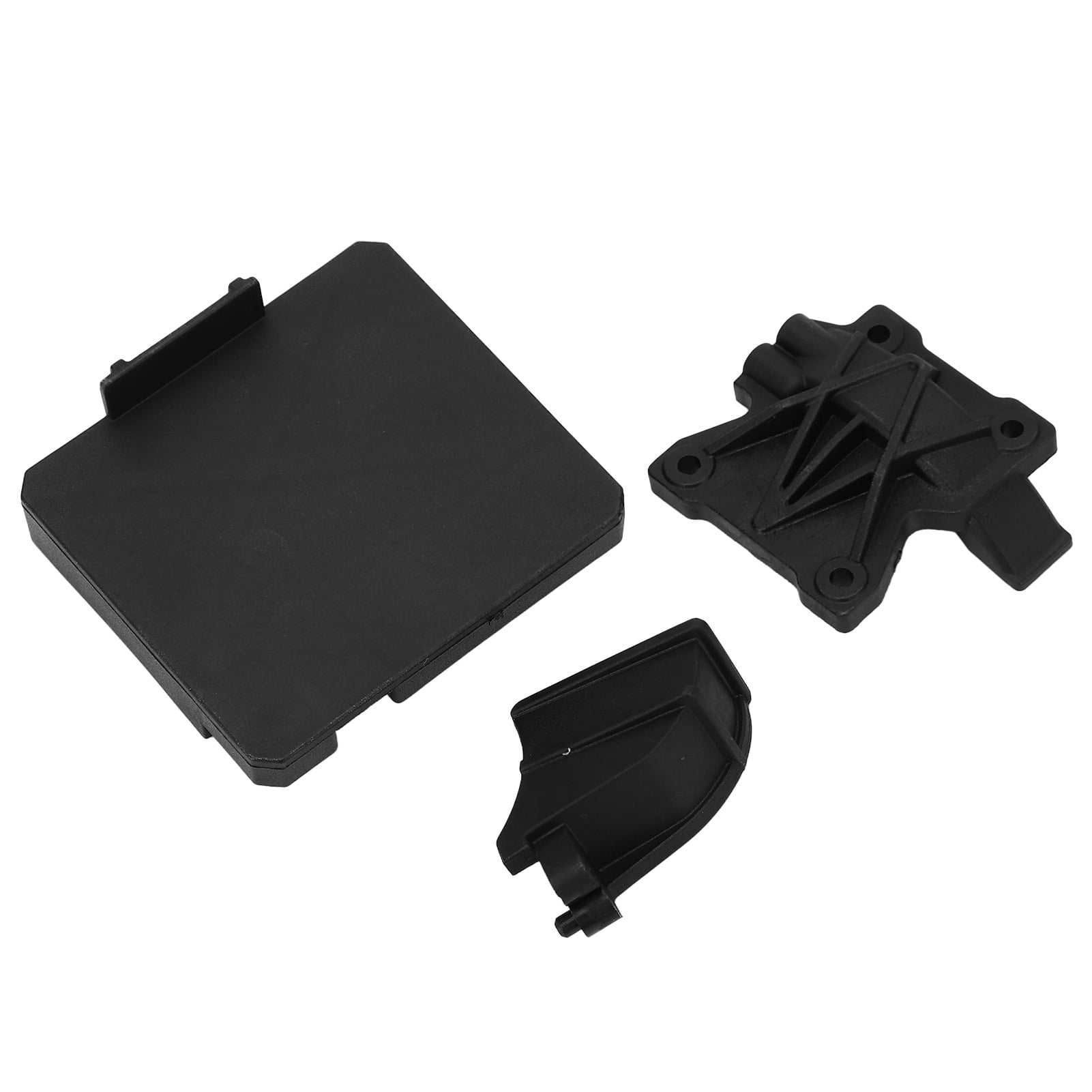 Black RC ESC Mount Base - Durable Plastic Wear-Resistant ESC Mounting ...