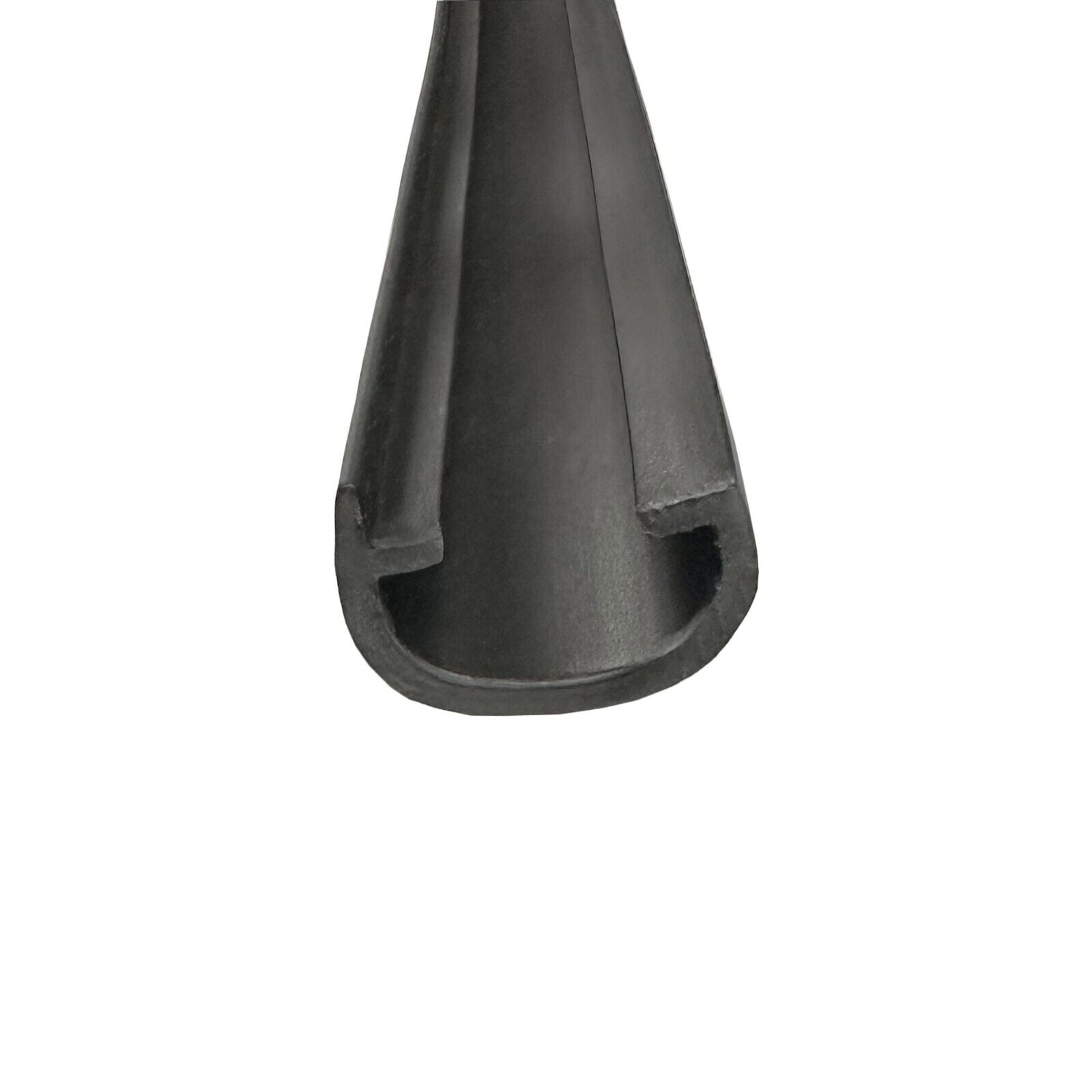 Black RV Marine Camper Vinyl 3/4" x 75' Trim Molding Flexible Screw Cap ...