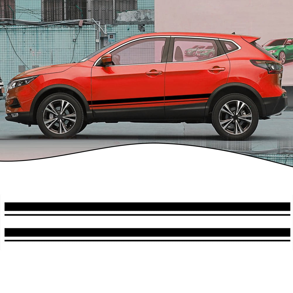 Black Racing Stripe Decal Sticker for Cars and Trucks - High Quality ...