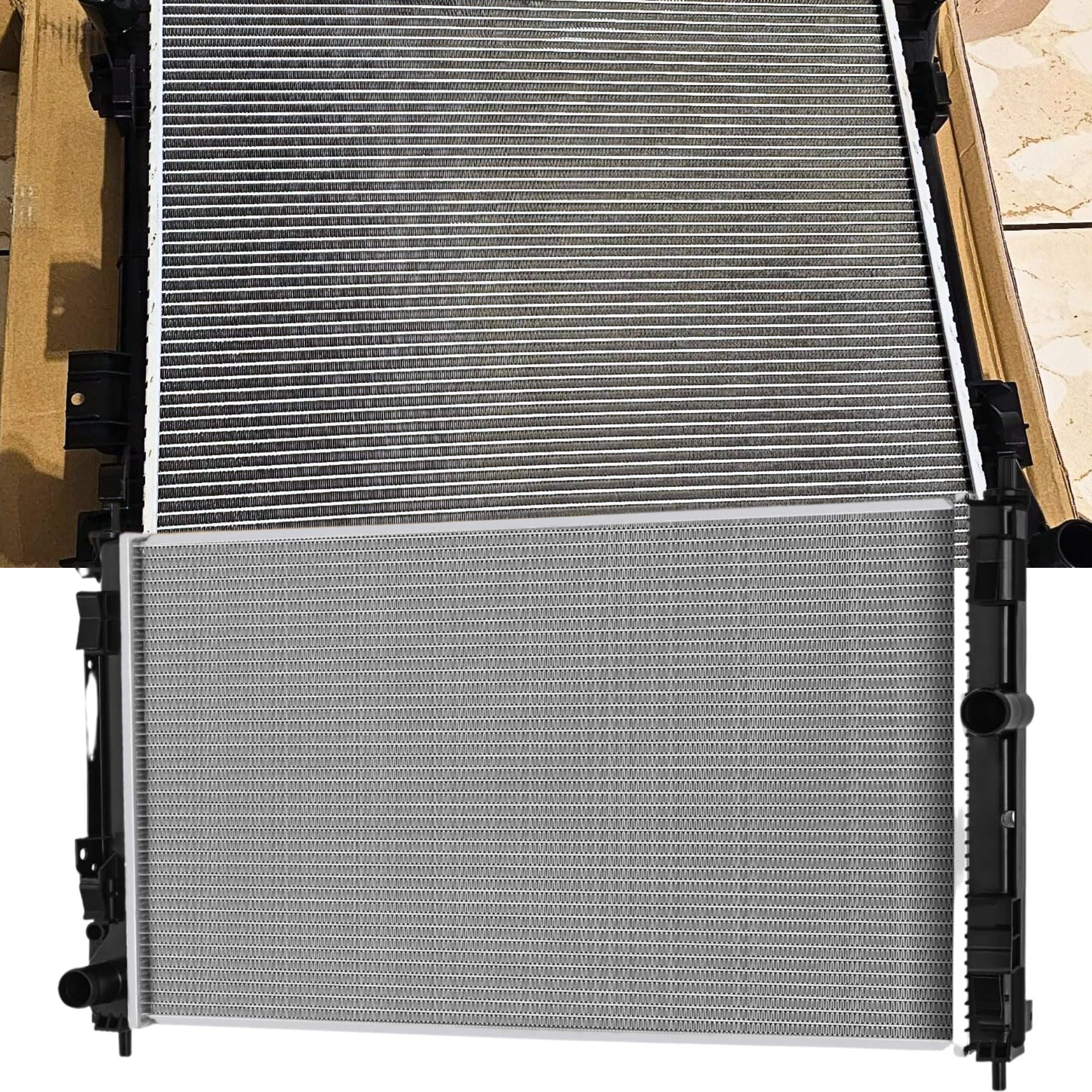 Black Radiator Compatible with 2007-2012 Dodge Caliber 2007-2012 Jeep ...