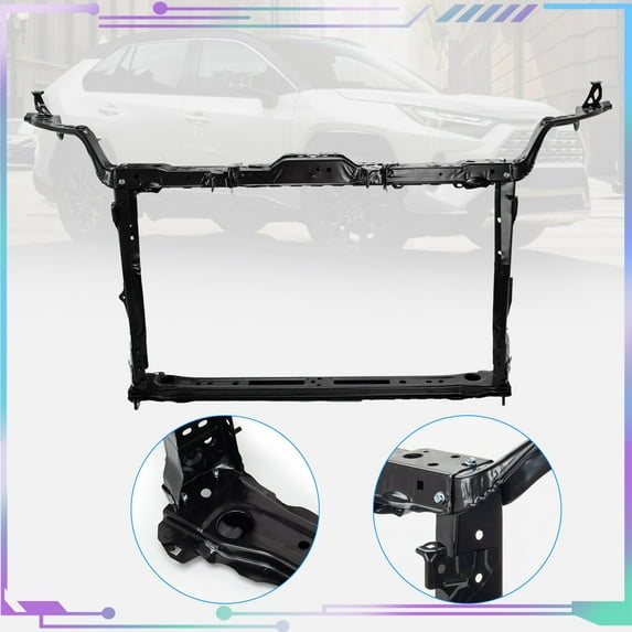 Black Radiator Support Core Upper for Toyota RAV4 2019 2020 2021 2022 ...