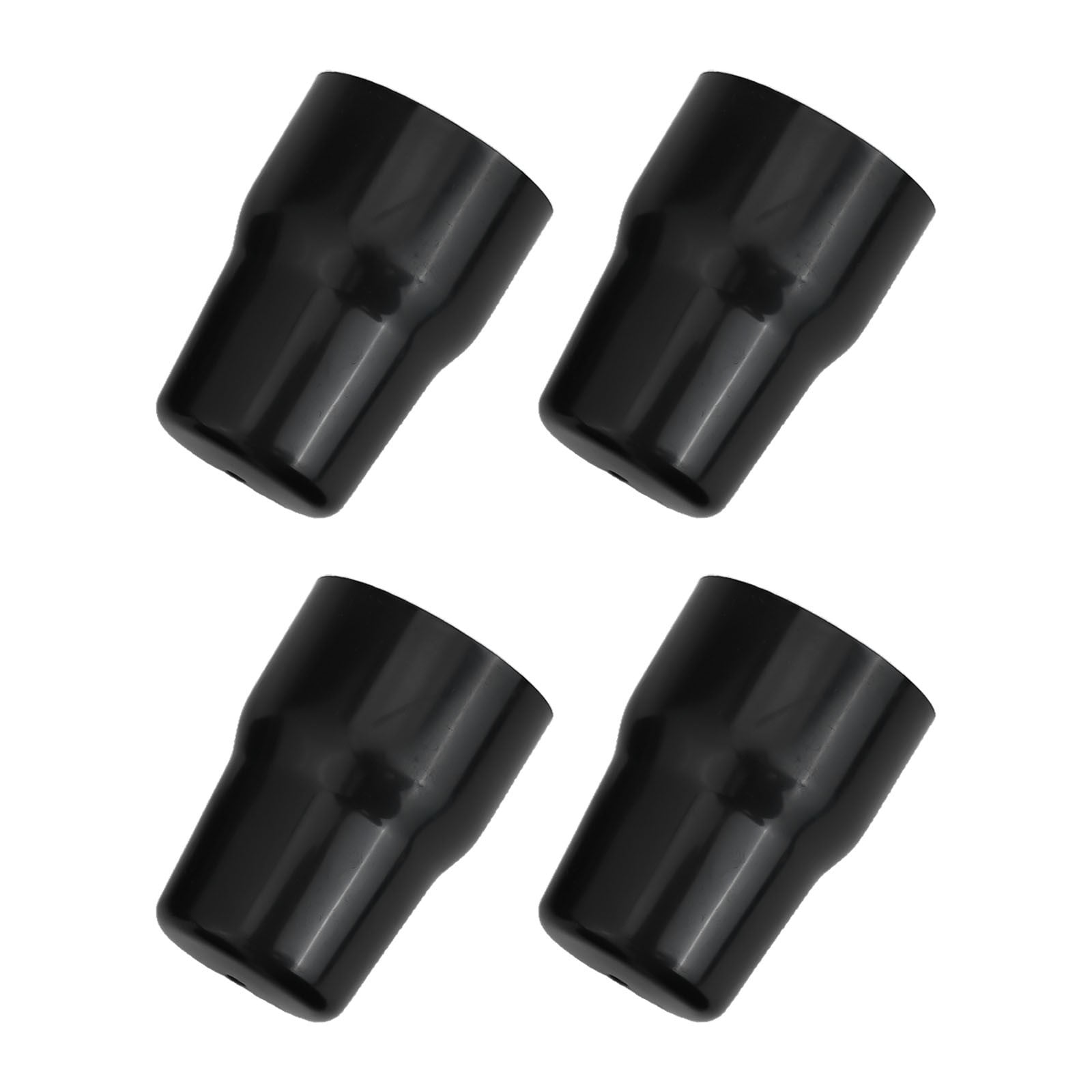 Black Radiator Valve Cap Set of 10 Secure Installation with No Tools ...