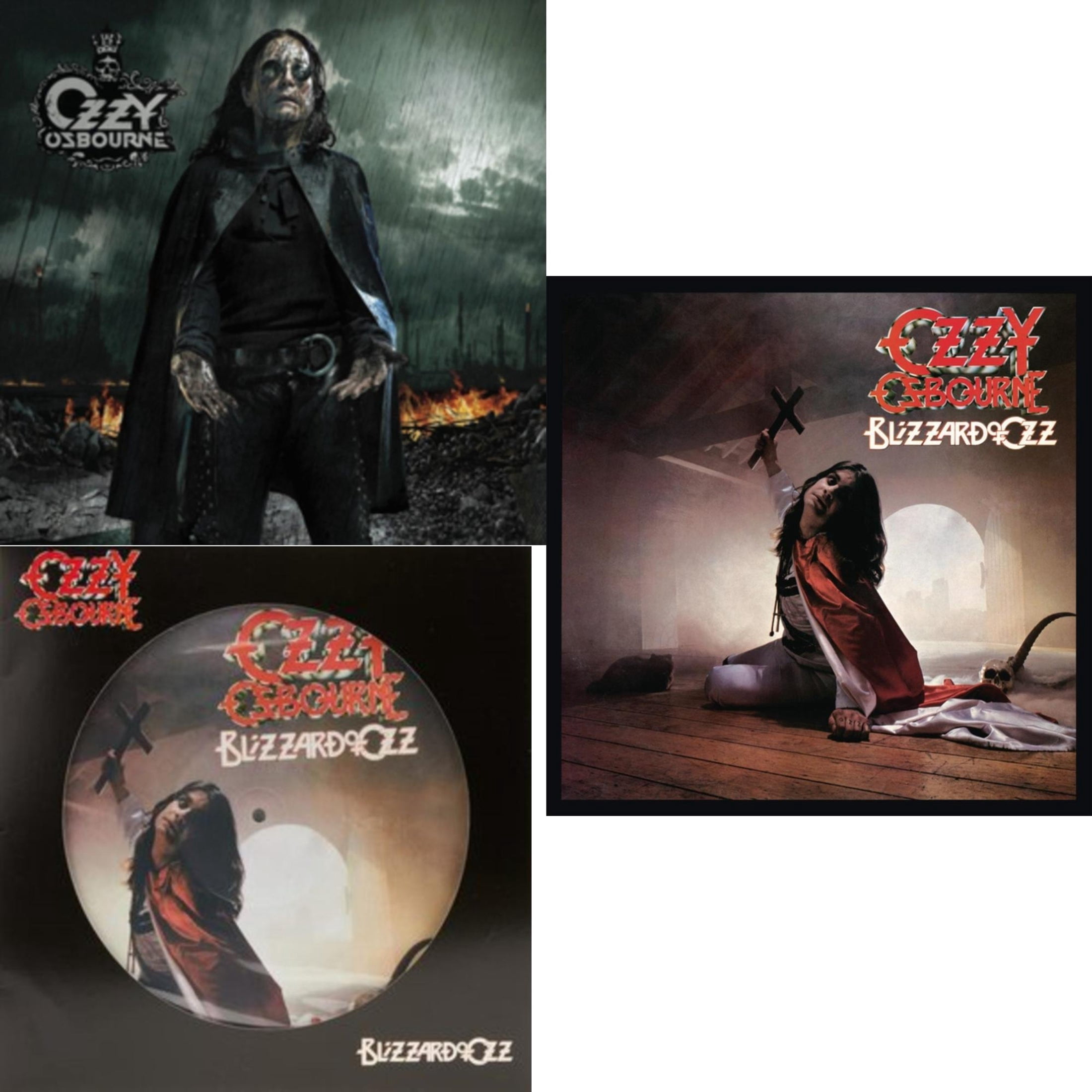 Black Rain (2LP) & Blizzard Of Ozz (Picture Disc) & Blizzard Of Ozz ...