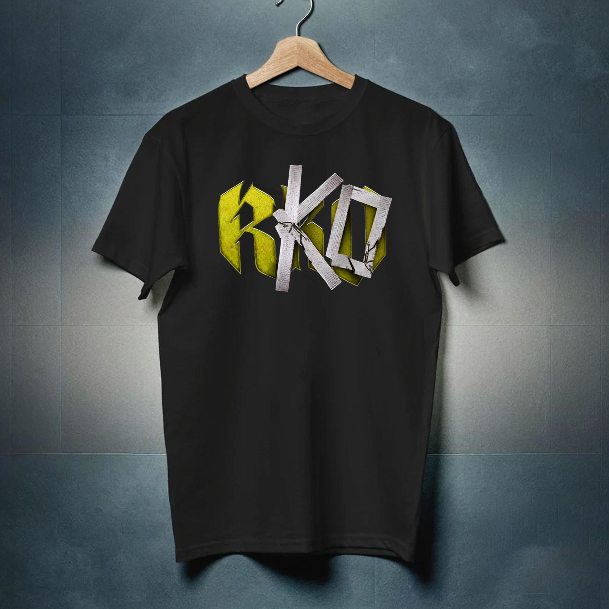 Black Randy Orton & Kevin Owens R-ko Duct Tape T-shirt-TH28159 ...