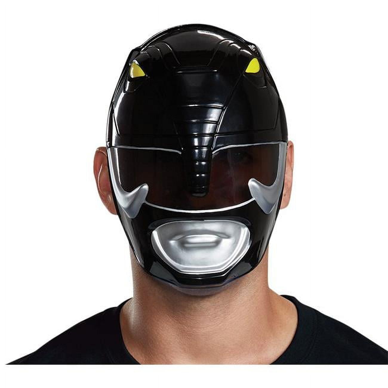 Black Ranger Mask Adult Halloween Accessory - Walmart.com