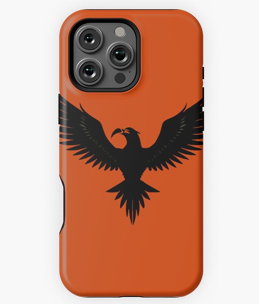 Black Raptor Thunderbird Sigil N695 Phone Case for iPhone 17 16 15 14 ...