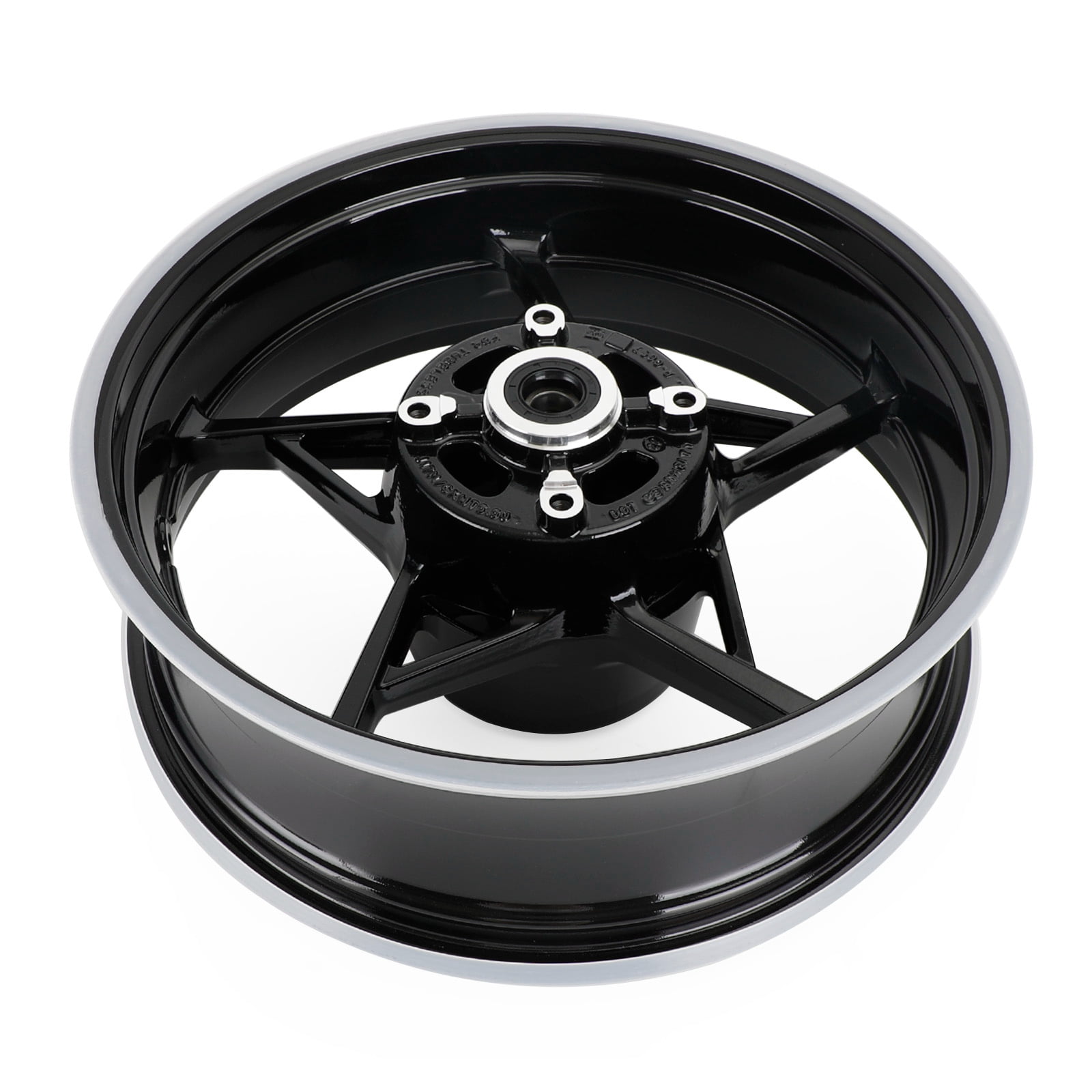 Black Rear Wheel Rim For Kawasaki Z900 ZR900 / Z900RS / Cafe 2017-2021 ...
