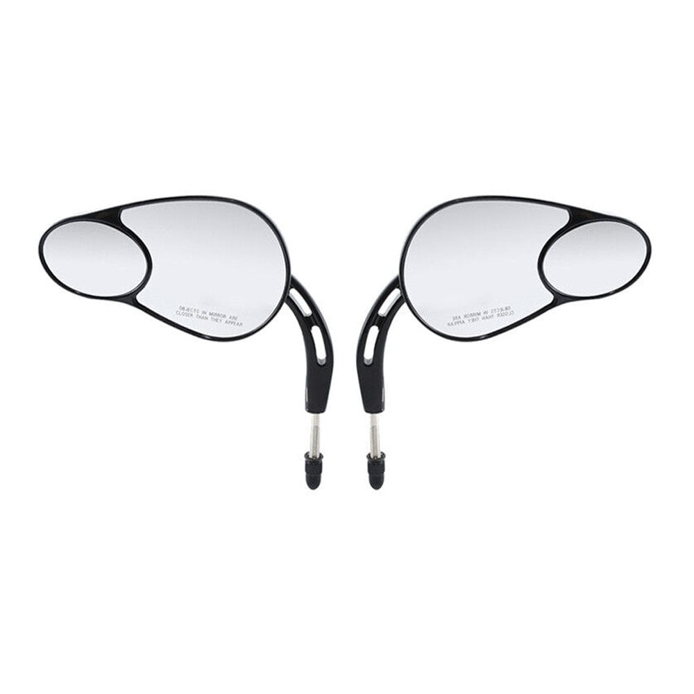 Black Rearview Mirrors Harley Electra Road Glide Heritage Softail ...