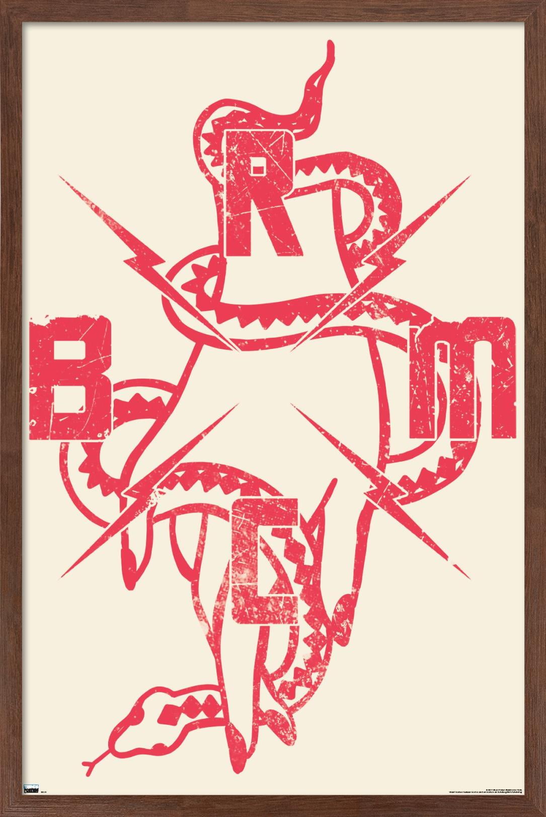 Black Rebel Motorcycle Club - Snake Wall Poster, 14.725" x 22.375 ...