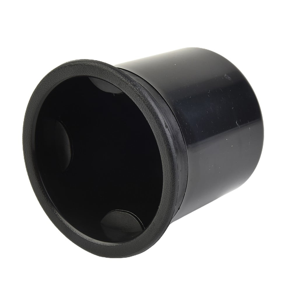 Black Recessed Drop In Plastic Cup Drink-Can Holder-Insert For Boat-Car ...