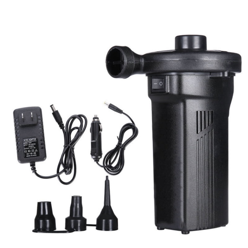 Black-Rechargeable Electric Air Pump, Inflation and Deflation, for ...