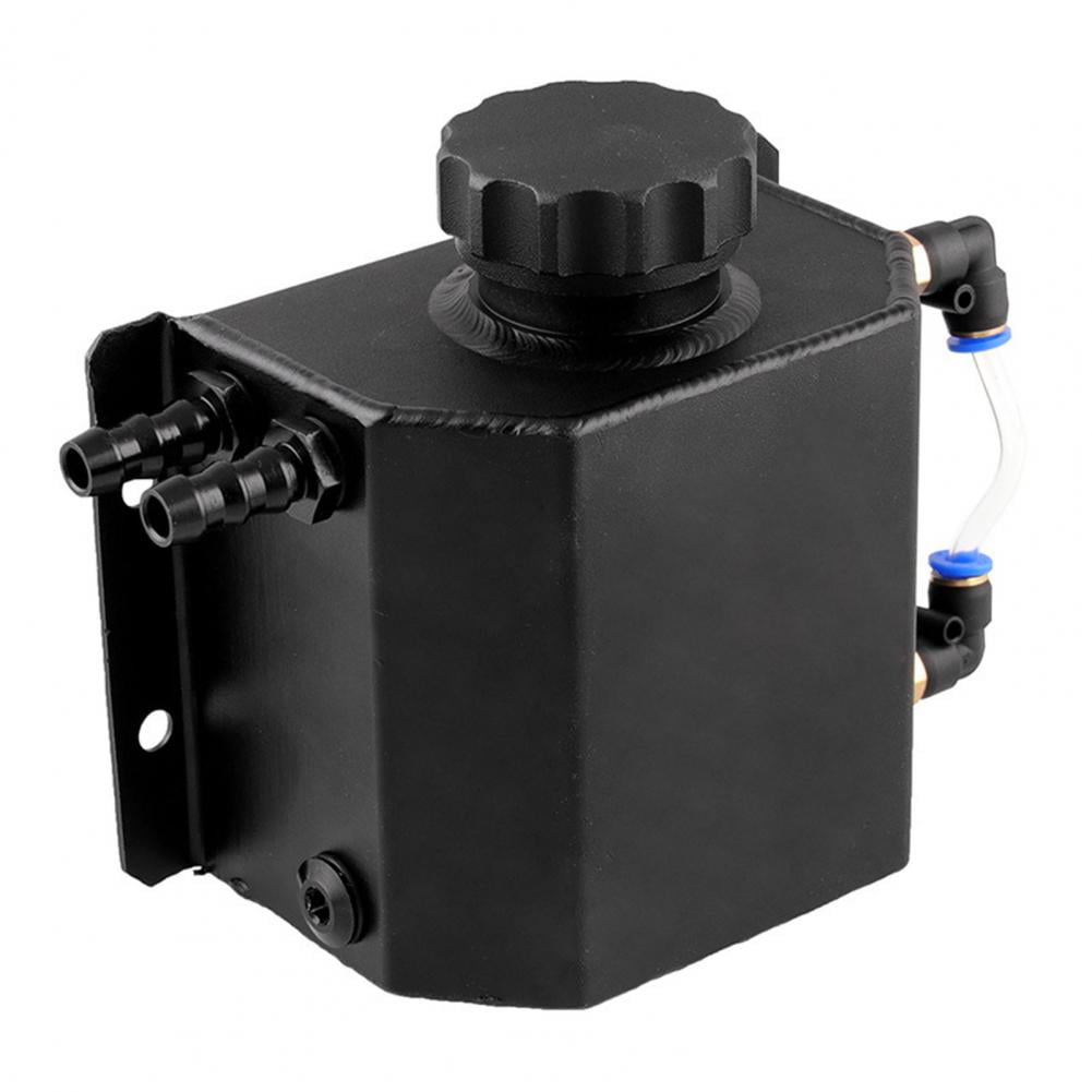 Black-Rectangular Coolant Overflow Bottle, Sturdy, Unique, Portable ...