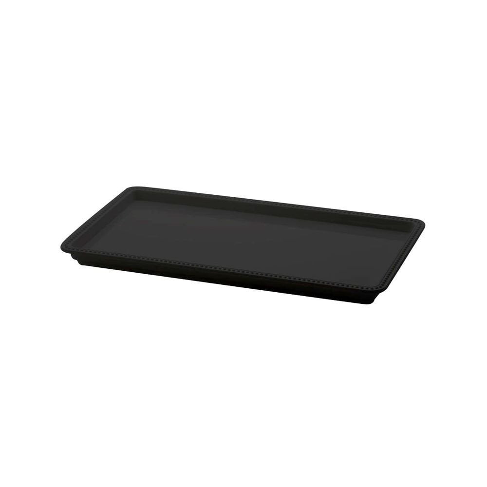 Black Rectangular Tray, 15" x 8" x 1" - Walmart.com