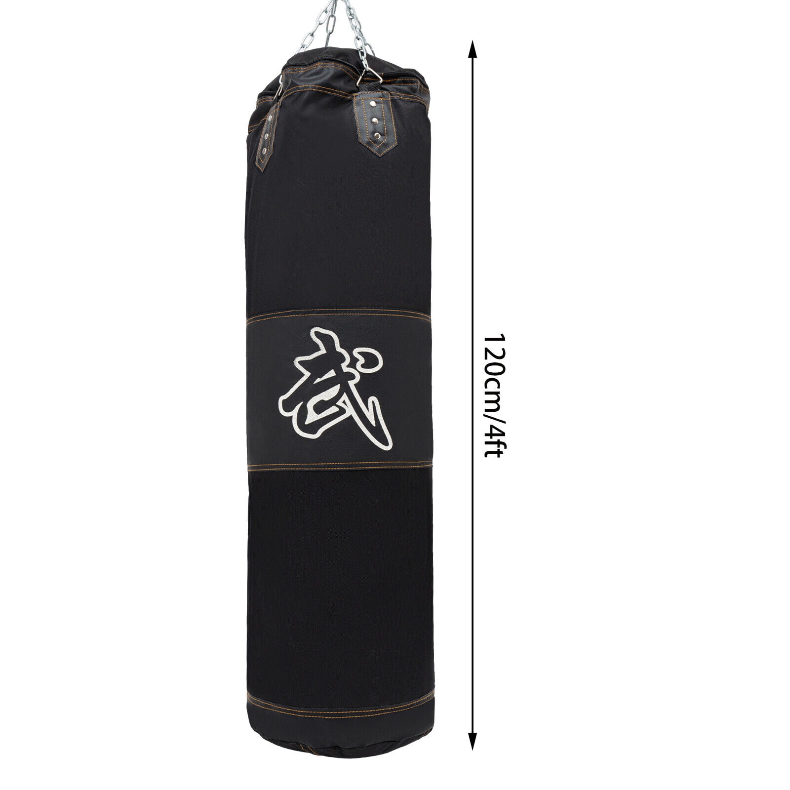Black/Red 1m/3.28ft, 1.2m/3.9ft Hollow Punching Bag Kit with Gloves for ...