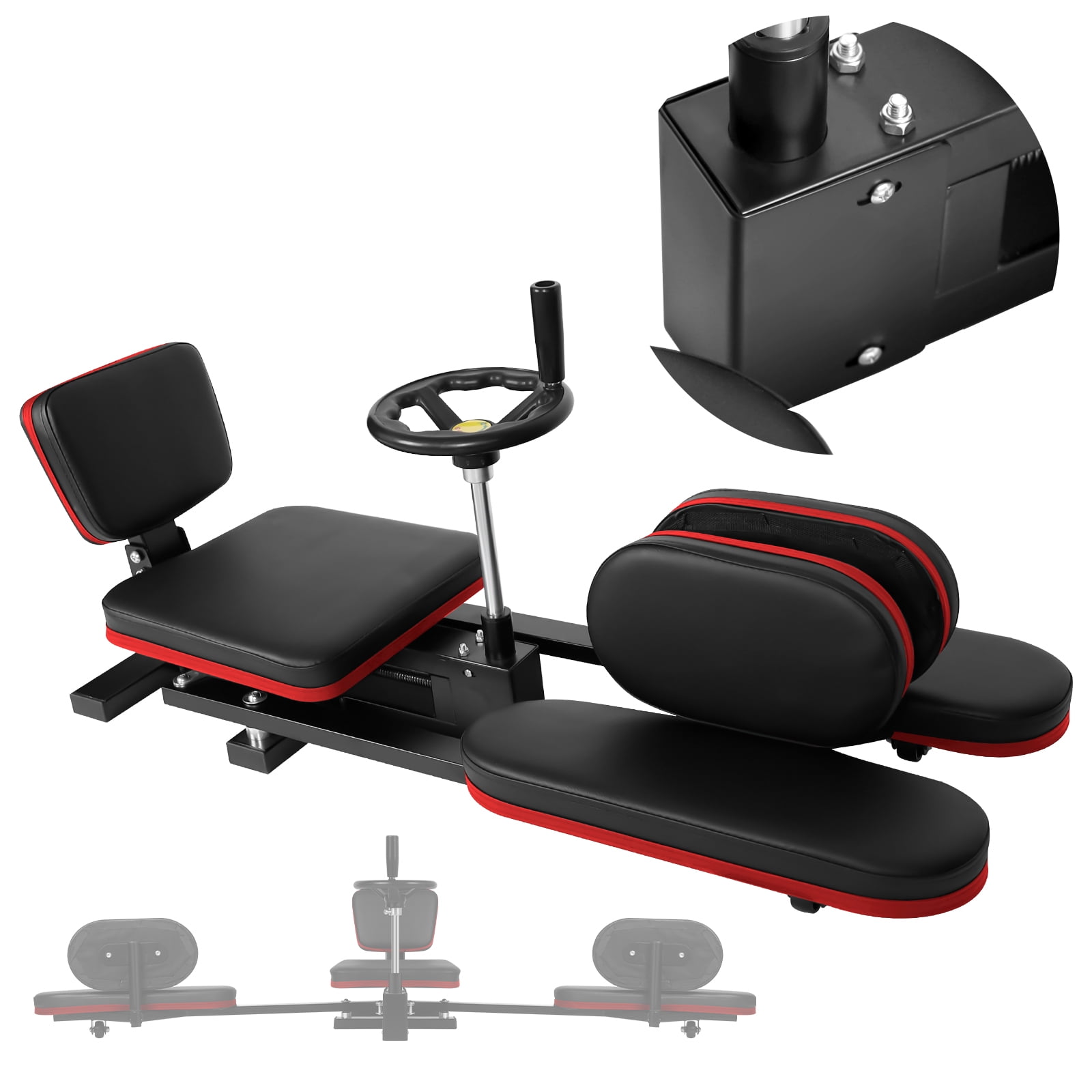Black Red Edge Flexibility Trainer, Anti-Slip Base, Waterproof Surface ...
