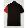 Black Red Faith Cross Colorblock Fashion Quick Dry Soft Tee - Walmart.com
