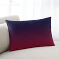 Black Red Ombre King Size Pillow Cover, Pillowcase Protectors with ...