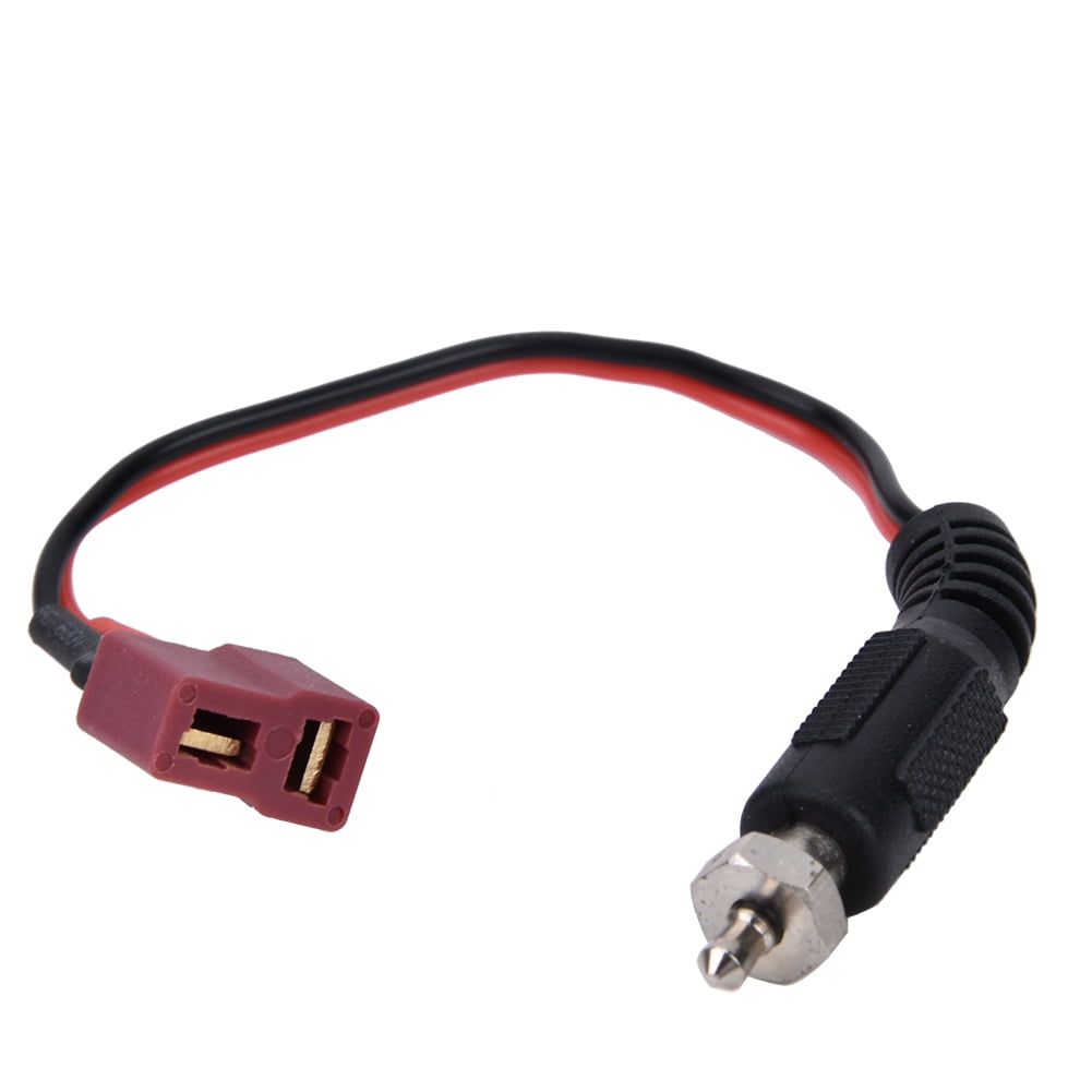 Black & Red T-Plug Igniter Adapter with Battery and Charger for Nitro ...
