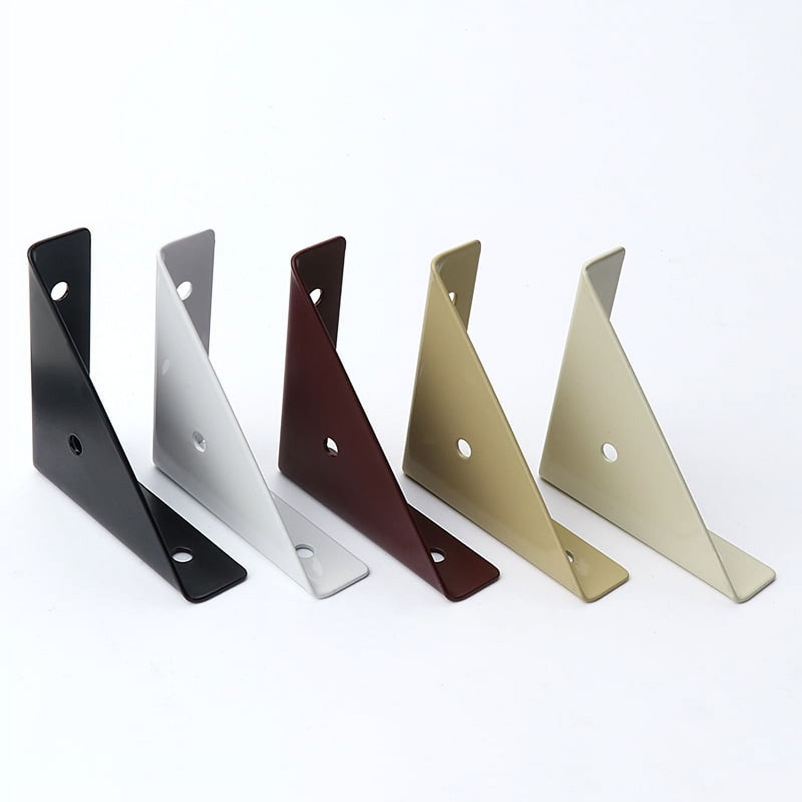 Black Reinforcement Angle Steel Brackets for Cabinet Hanging - Walmart.com