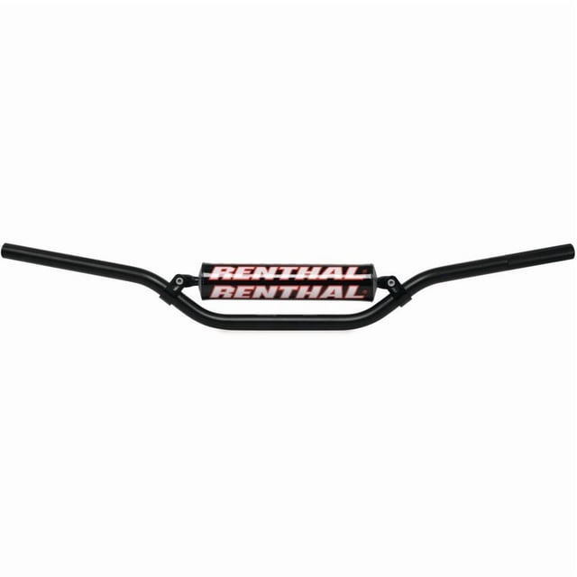 Black Renthal 7/8 in. 110cc Play Bike Handlebar - Walmart Business Supplies