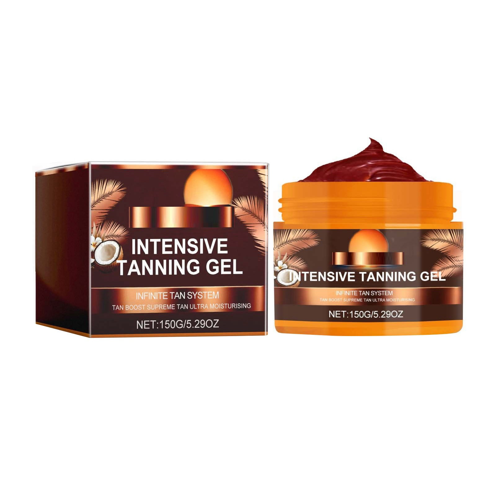 Black Repairing Gel Sun Dark Natural Wheat Color Moisturizing Body Care ...