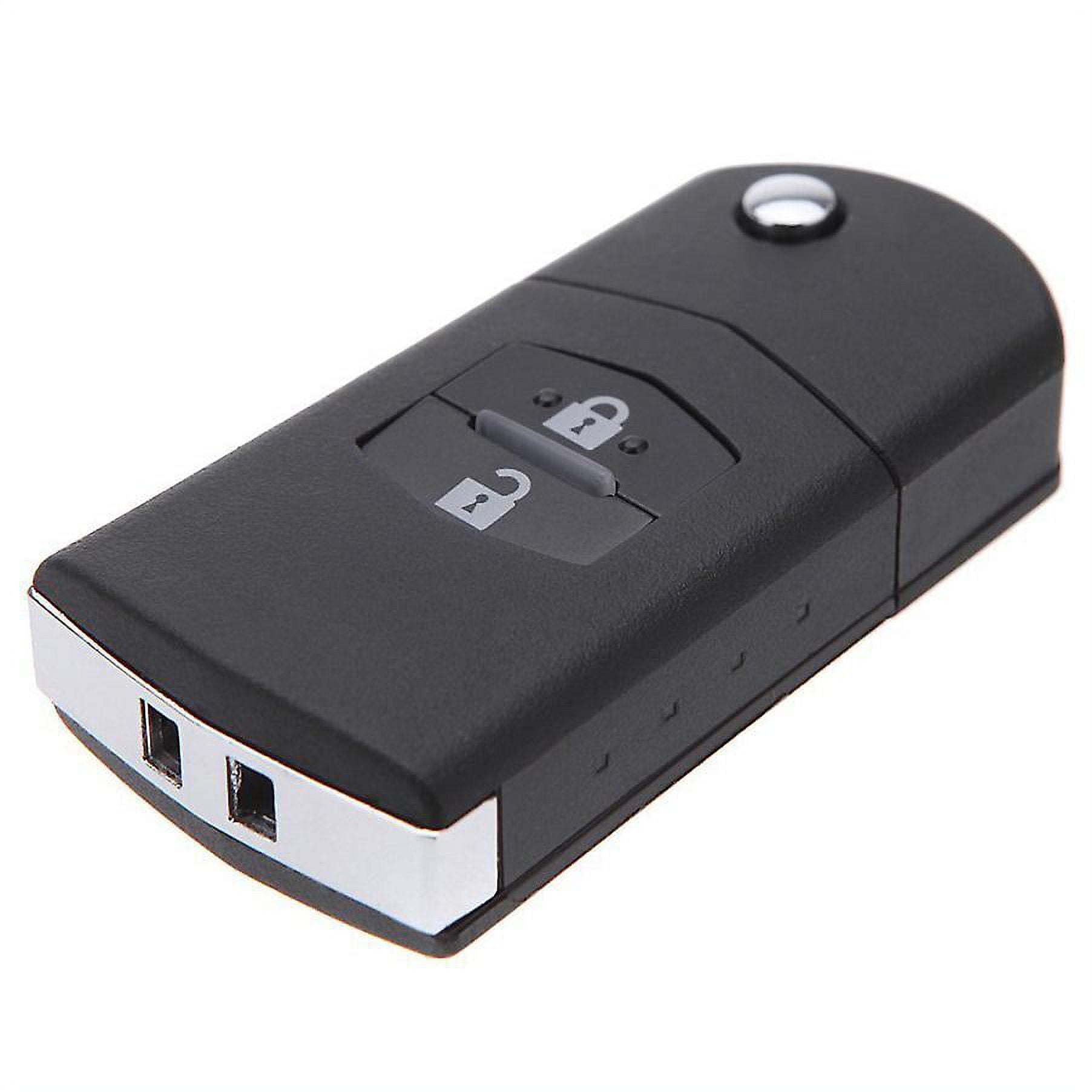 Black Replacement 2 Button Keyless Entry Remote Control Key Fob Clicker ...