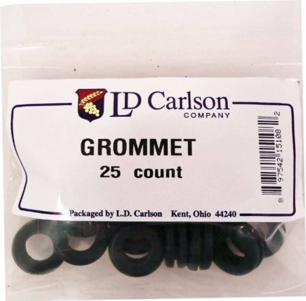 Black Replacement Rubber Grommet-25 Count - Walmart.com