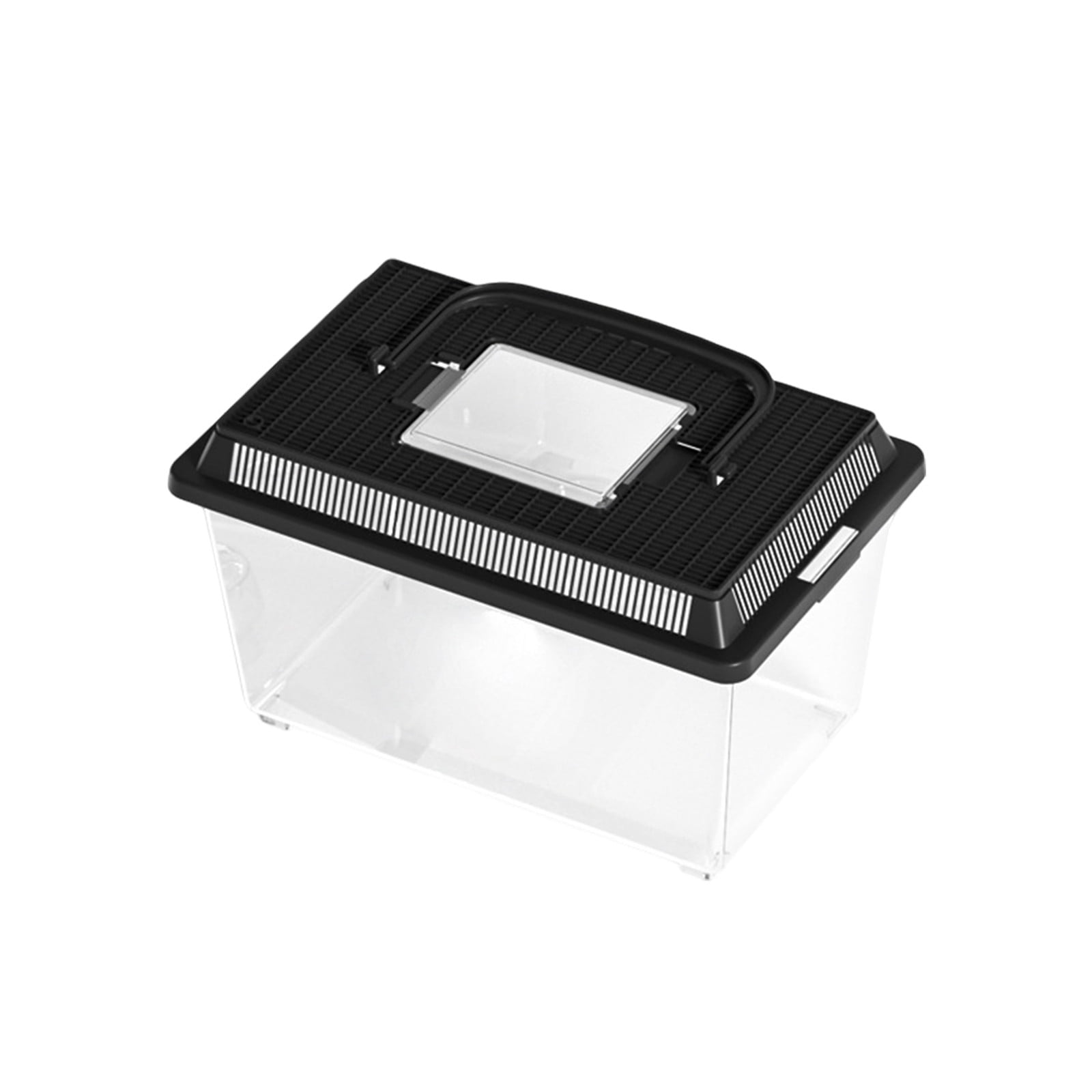 Black Reptile Terrarium Faunarium, Standard Transport Portable Habitat ...