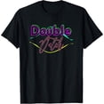 Black Retro Double Dutch Jump Rope Graphic T-Shirt - Walmart.com