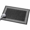 Black Retro Greek Key Entryway Rug 2x3ft Washable Non Slip Bathroom Rug ...