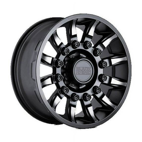 Black Rhino Aluminum Rim MISSION 20X9in Matte Black with Machined ...