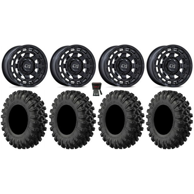 Black Rhino Chamber 15" Wheels Bk 32" MotoRavage XL Tires Can-Am ...
