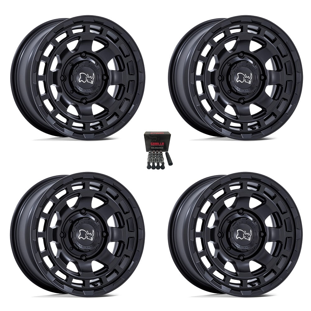 Black Rhino Chamber 15" Wheels Black Polaris RZR 1000 XP / Ranger XP ...