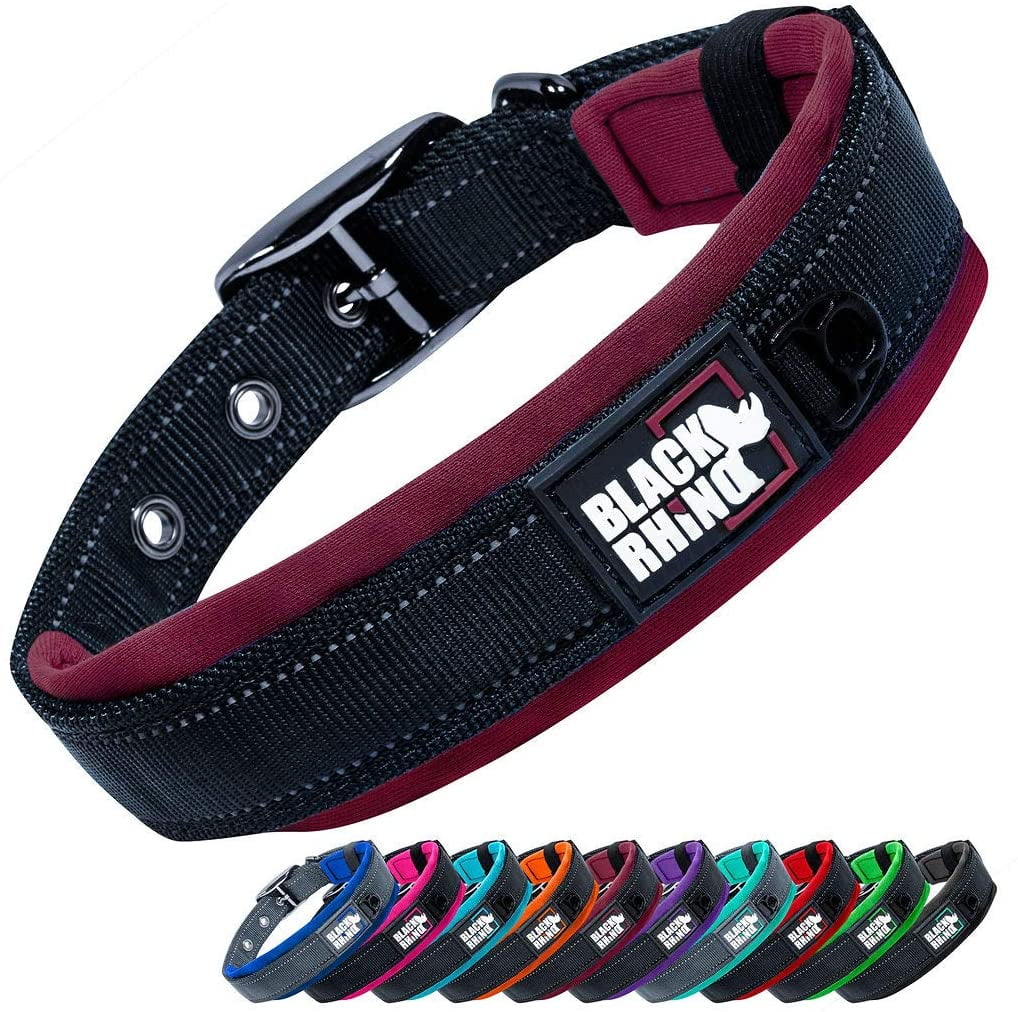 Black Rhino Comfort Collar - Ultra Soft, Adjustable, Reflective ...